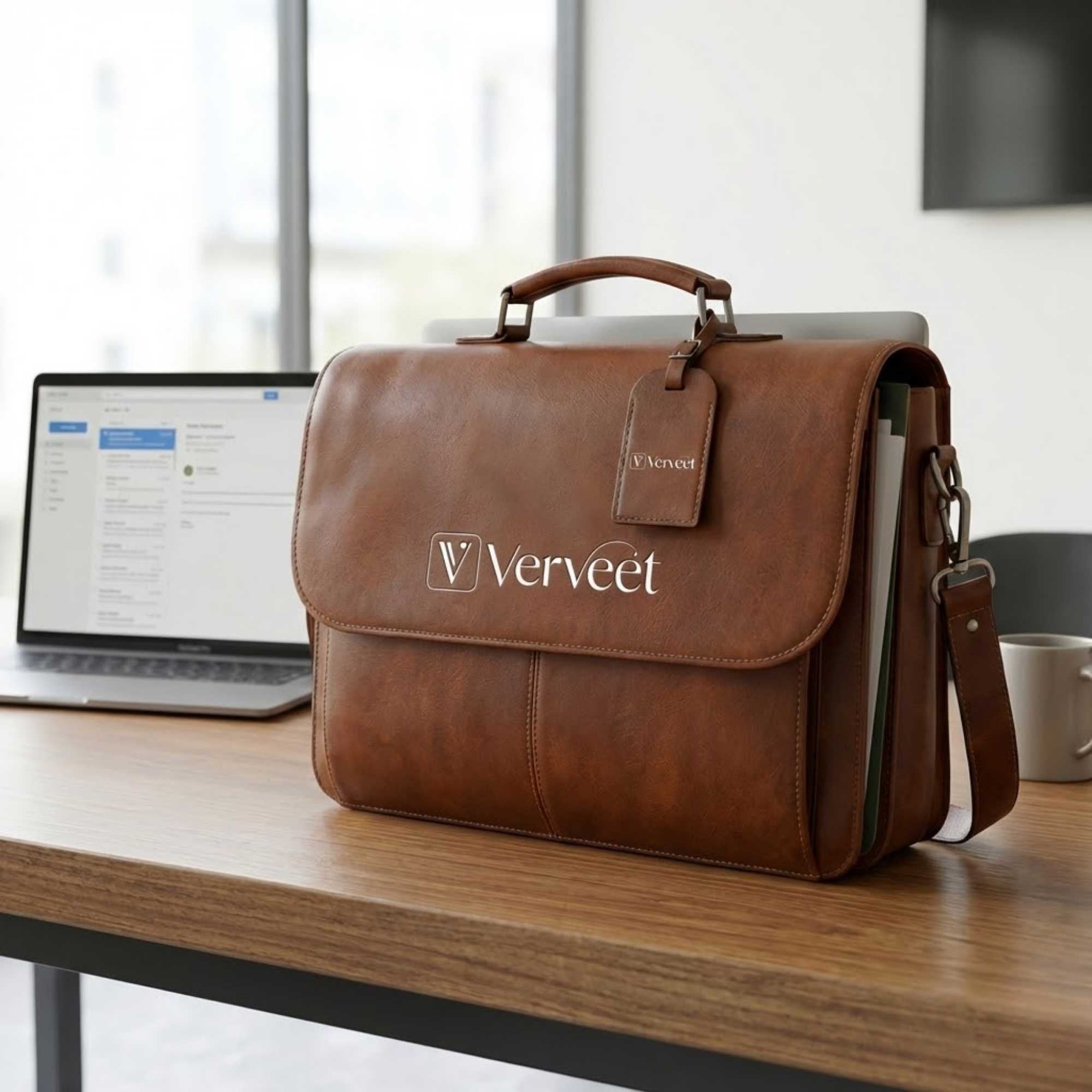 Custom Office Bags with Logo | Corporate Branding & Gifting – Verveet India