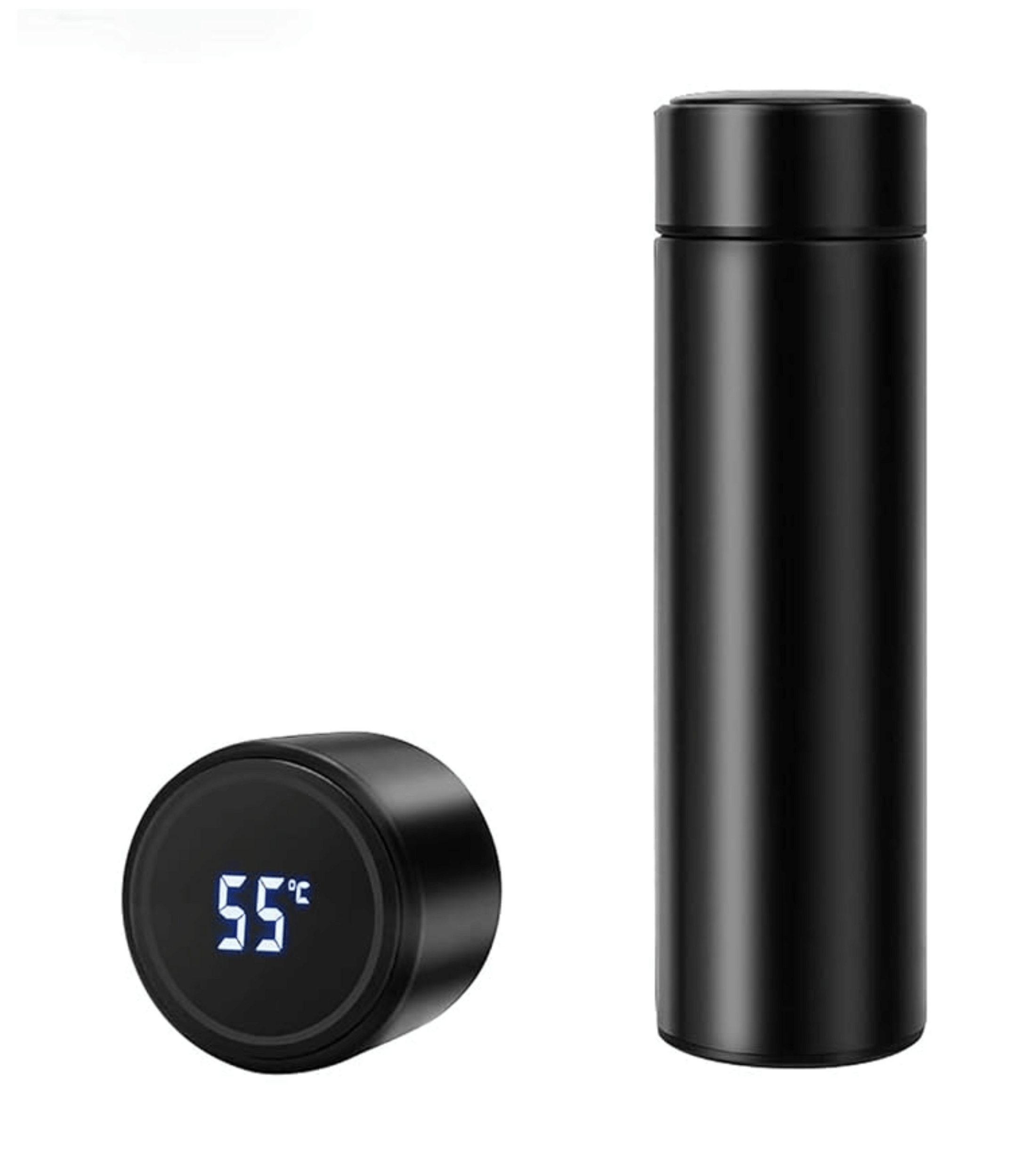 Personalized Stainless Steel Water Bottle with Smart LED Temperature ...
